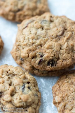 Oatmeal Raisin Cranberry Cookies (The Best!) - Life's Little Sweets