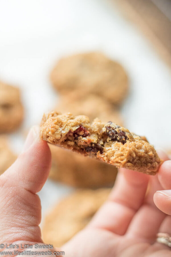 Oatmeal Raisin Cranberry Cookies (The Best!) - Life's Little Sweets