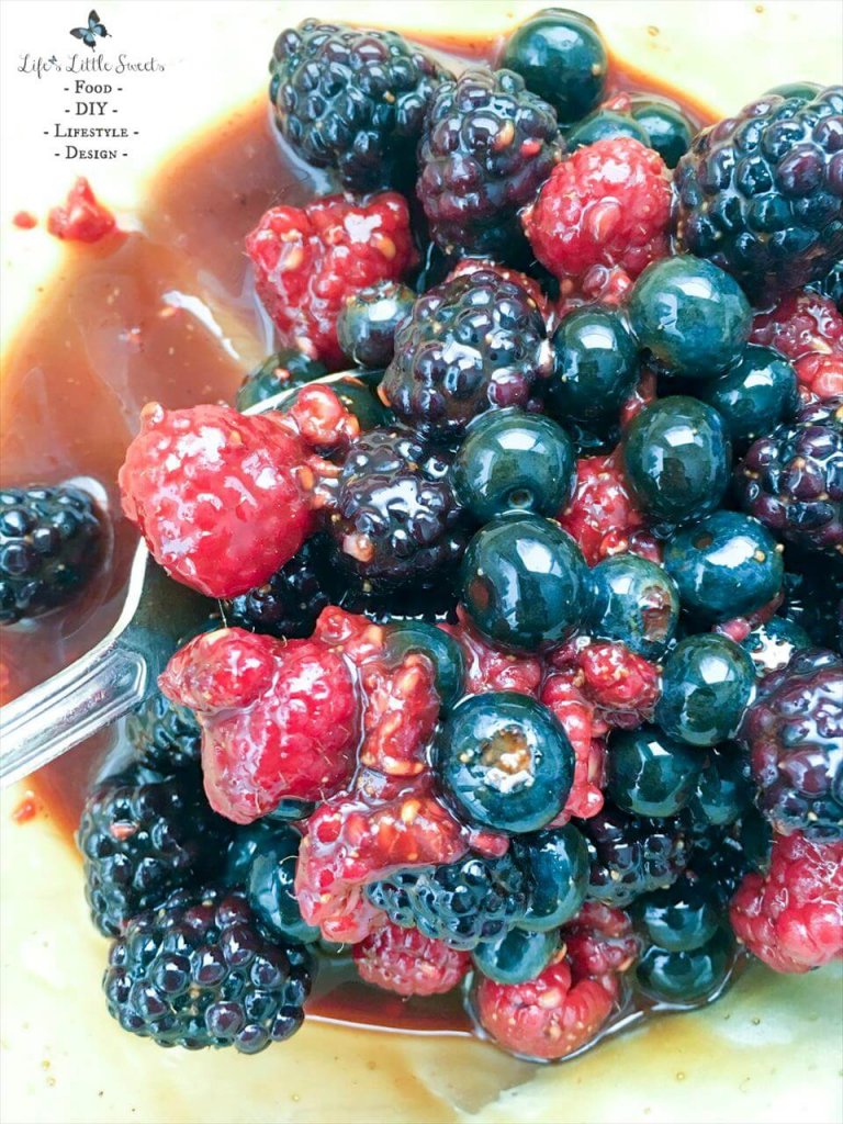 Macerated Triple Berry Topping - Life's Little Sweets