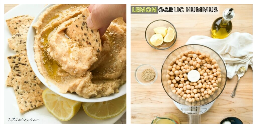 Lemon Garlic Hummus (Recipe) - Life's Little Sweets