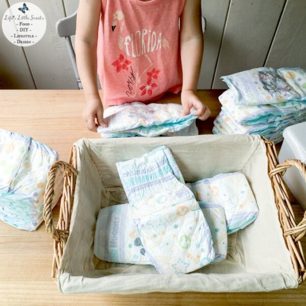 DIY Diaper Basket and Toy Organization Project #MyLittleMover - Life's ...