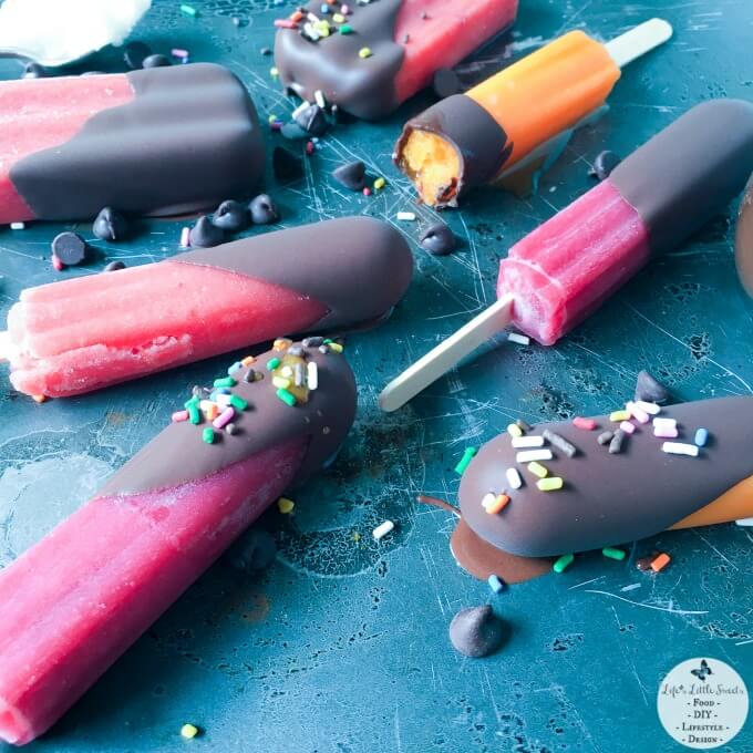 Homemade Chocolate Shell (2 ingredients + 5 mins! with Coconut Oil ...