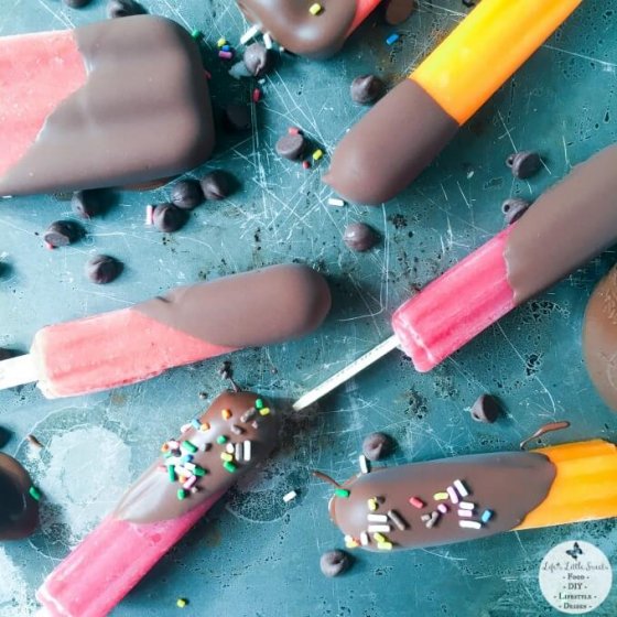 Homemade Chocolate Shell (2 ingredients + 5 mins! with Coconut Oil ...