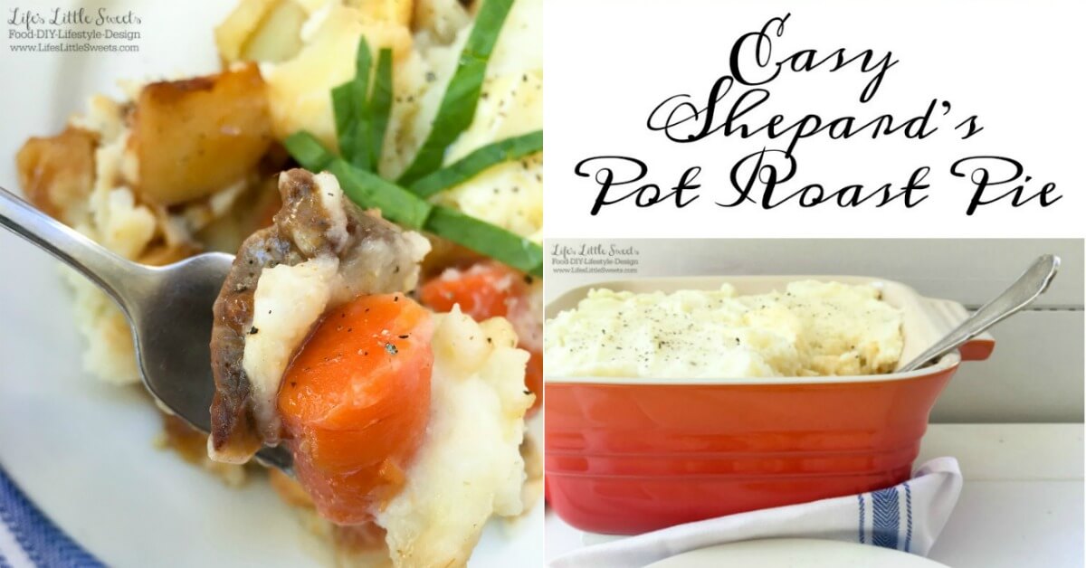 Easy Shepard's Pot Roast Pie (Mashed Potatoes, Stouffer's Pot Roast ...