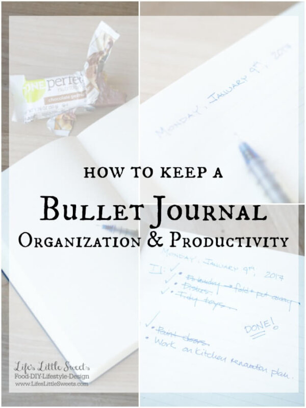 How to Keep a Bullet Journal (Organize ZonePerfect® Bars #MyLittleWins ...
