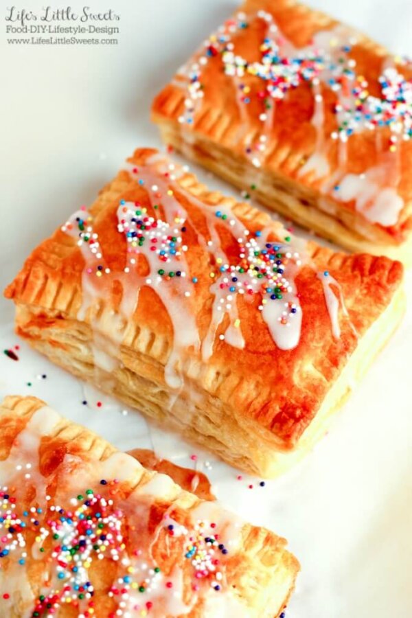 Easy Breakfast Pastry 3 Ways - Life's Little Sweets