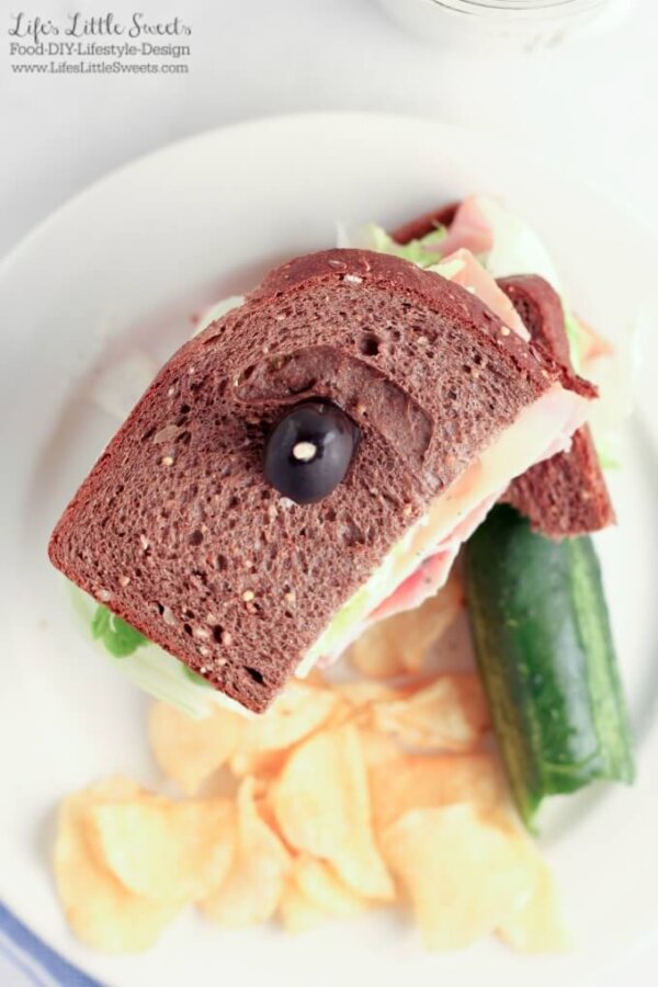 Wedge Salad Ham and Swiss Sandwich with Homemade Ranch Dressing - Life ...