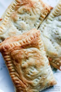 Chicken Cheese and Veggie Puff Pastry Parcel - Life's Little Sweets