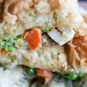 Chicken Cheese and Veggie Puff Pastry Parcel - Life's Little Sweets