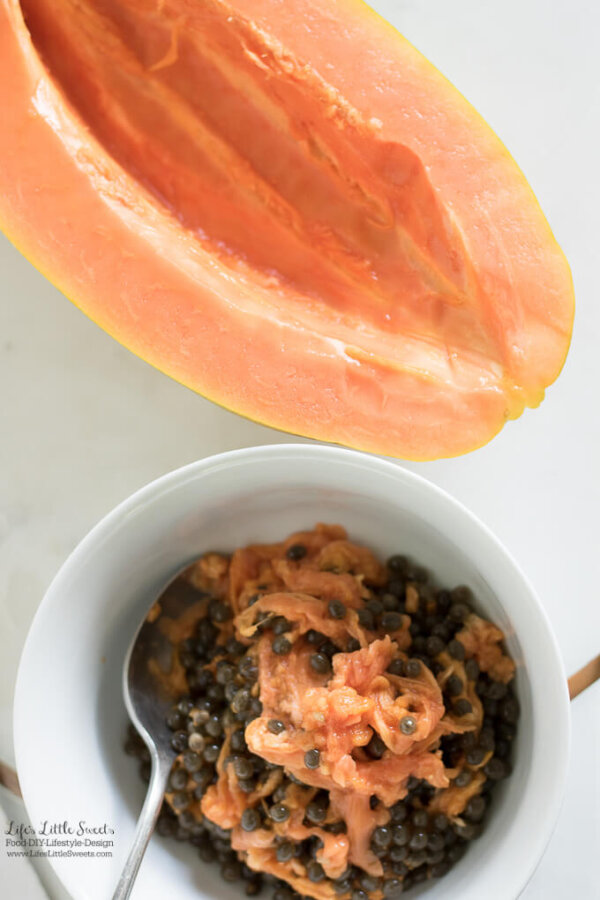 Cottage Cheese Papaya (Easy Snack!) - Life's Little Sweets