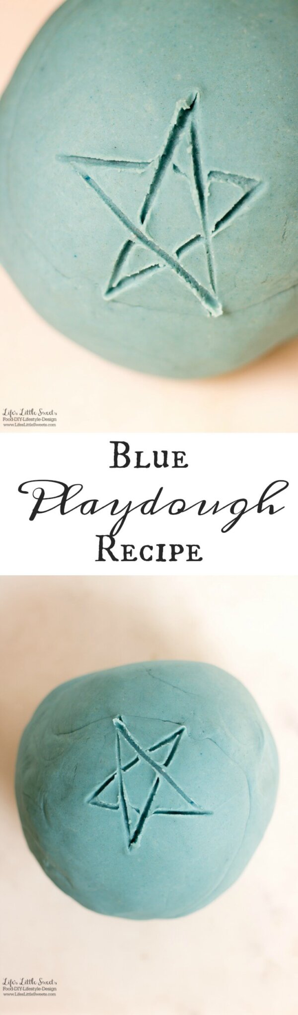 Blue Playdough Recipe - Life's Little Sweets