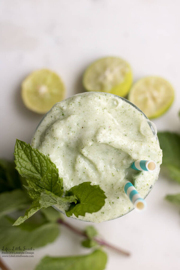 Frosted Mint Key Limeade (Ice Cream, Key Lime) - Life's Little Sweets