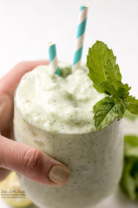 Frosted Mint Key Limeade (Ice Cream, Key Lime) - Life's Little Sweets