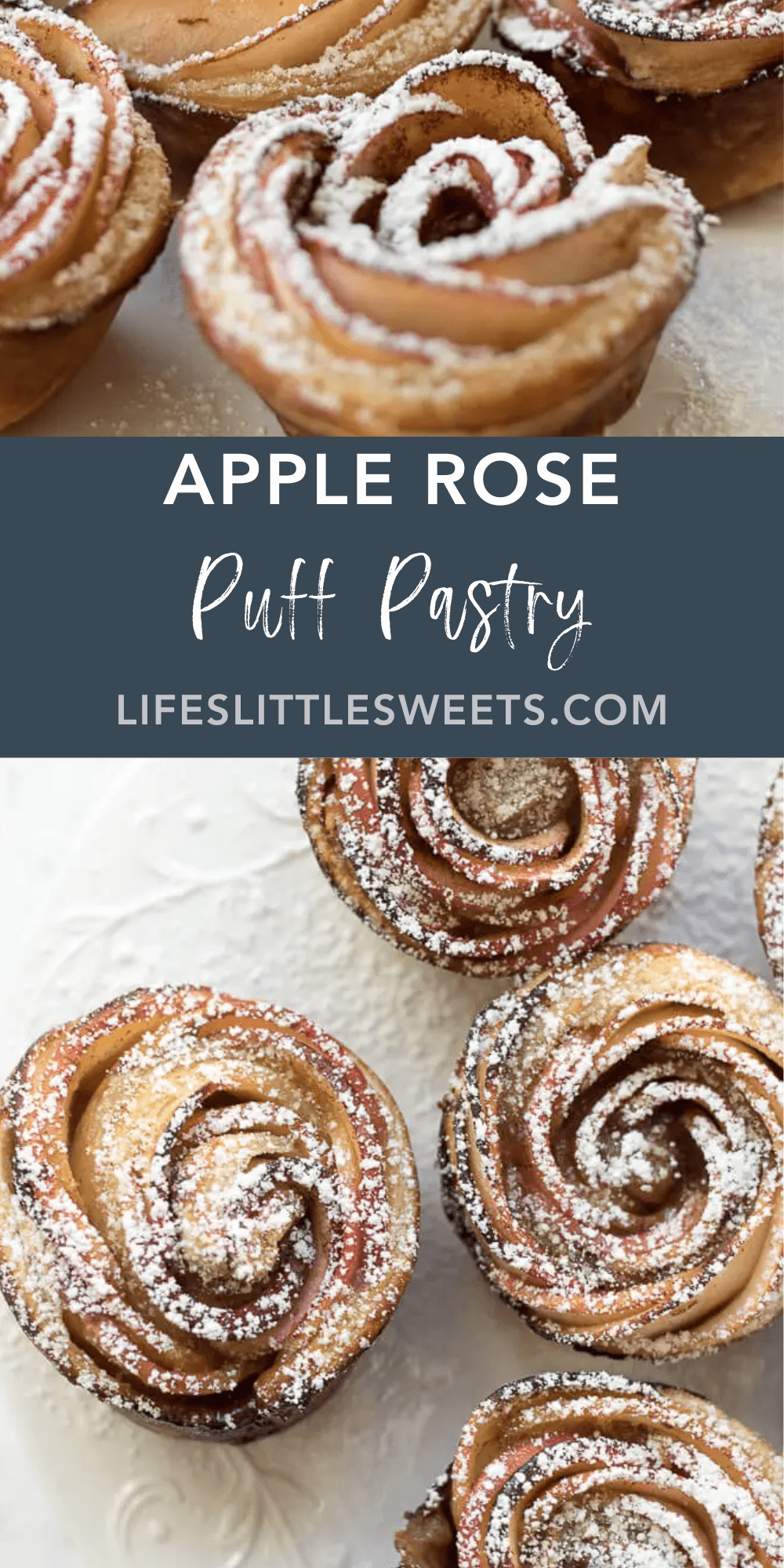 Apple Rose Puff Pastry Recipe - Life's Little Sweets