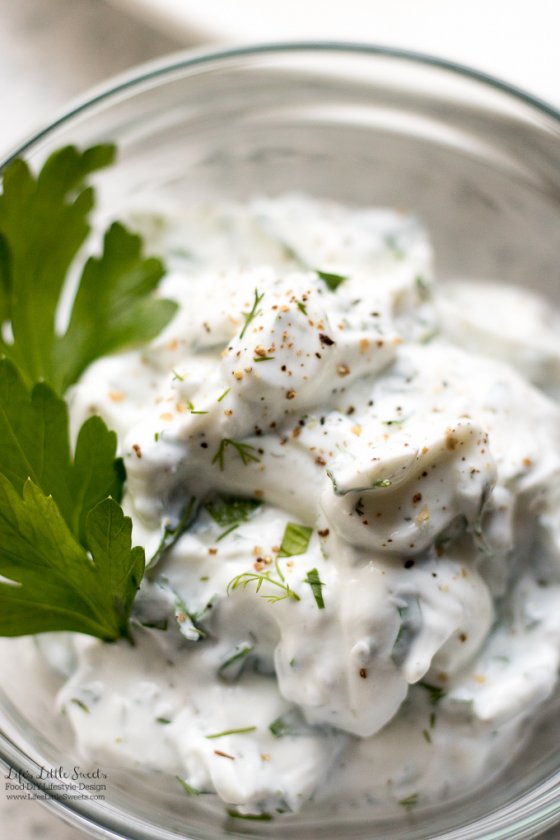 Garden Herb Mayonnaise (Basil, Italian Parsley) - Life's Little Sweets