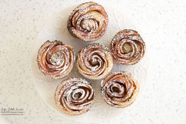 Apple Rose Puff Pastry Recipe - Life's Little Sweets