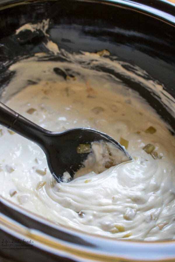 Slow Cooker Queso Blanco Dip (Appetizer, Game Day, Easy) - Life's ...