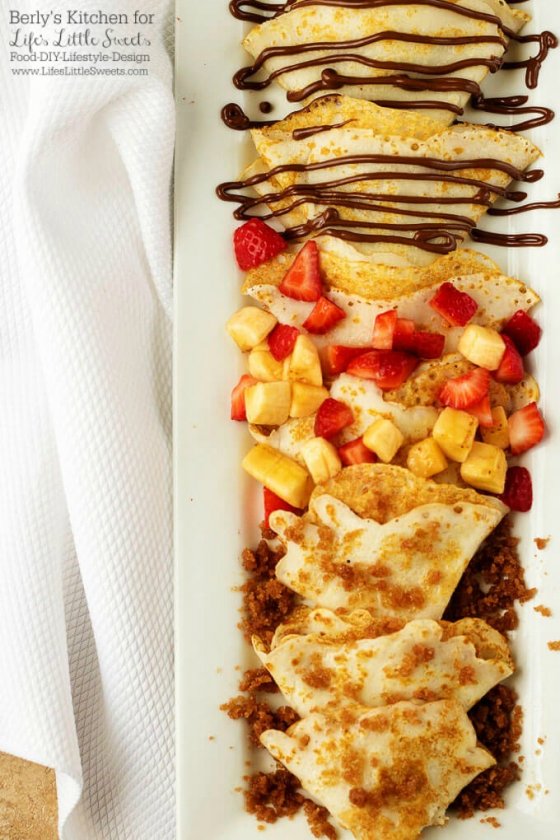 Simply Made Crepes Three Ways - Life's Little Sweets