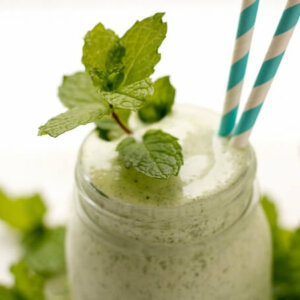 Lemon Mint Frappe (Ice, Fresh Mint, Torani) - Life's Little Sweets