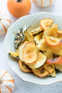 Rustic Oven Roasted Mini Pumpkin Squash (Vegan) - Life's Little Sweets