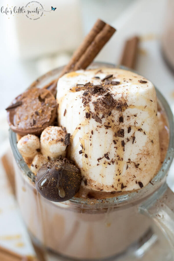 Epic Slow Cooker Hot Chocolate (Crockpot) - Life's Little Sweets