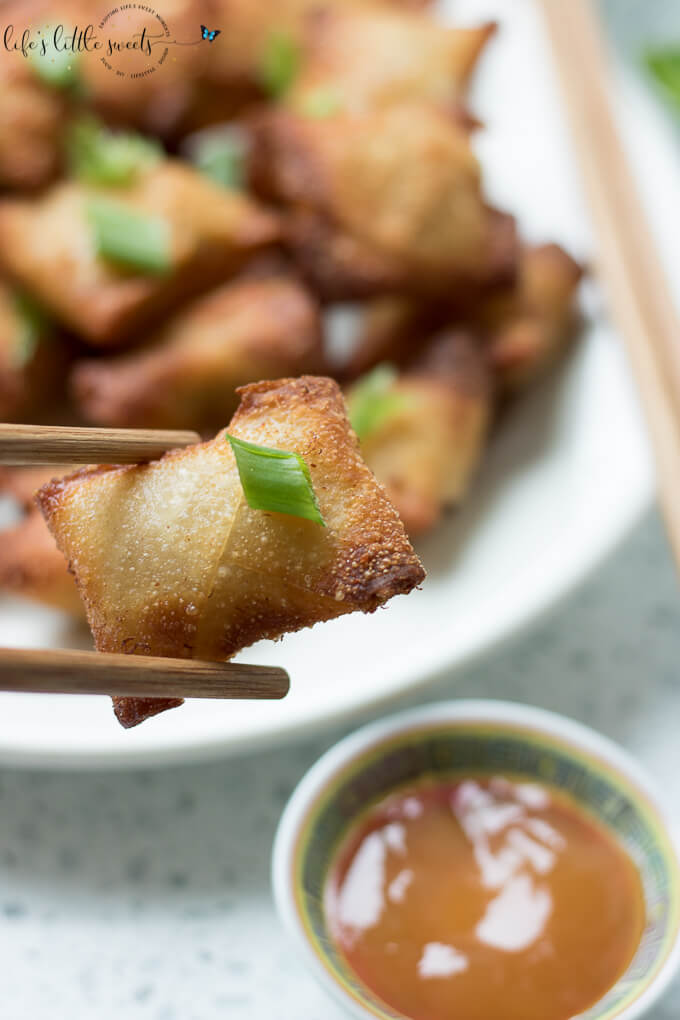 Crab Rangoon (Chinese-American Takeout, Appetizer) Life's Little Sweets