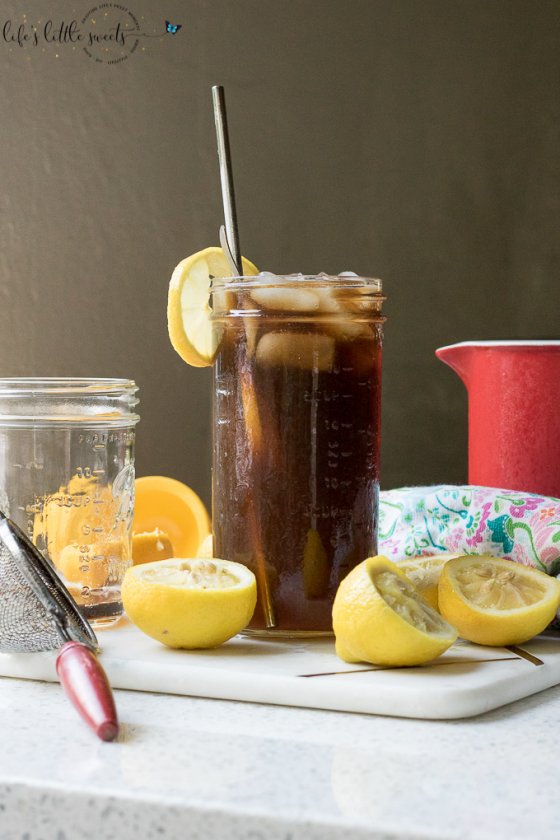 Coffee Lemonade Recipe (Iced) Simple Syrup - Life's Little Sweets