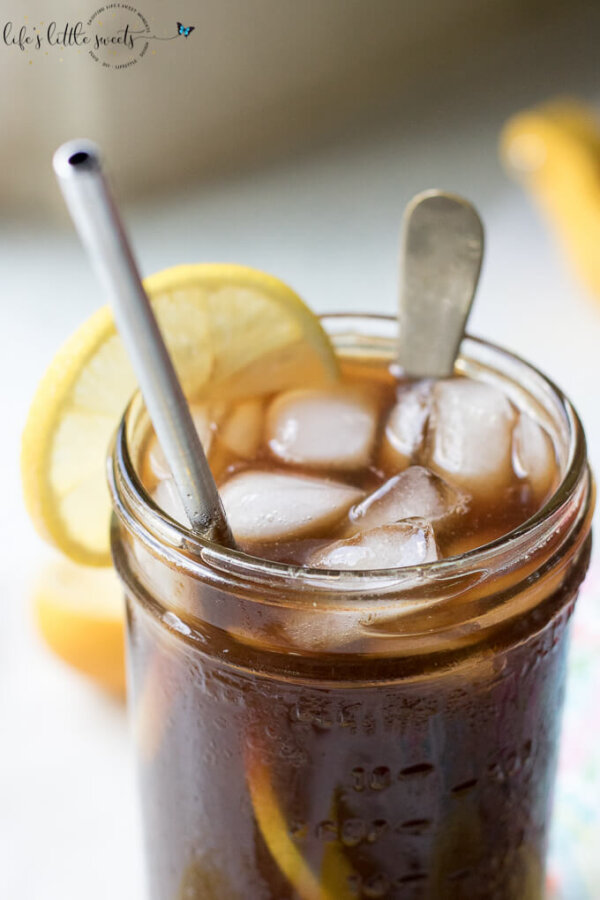 Coffee Lemonade Recipe (Iced) Simple Syrup - Life's Little Sweets