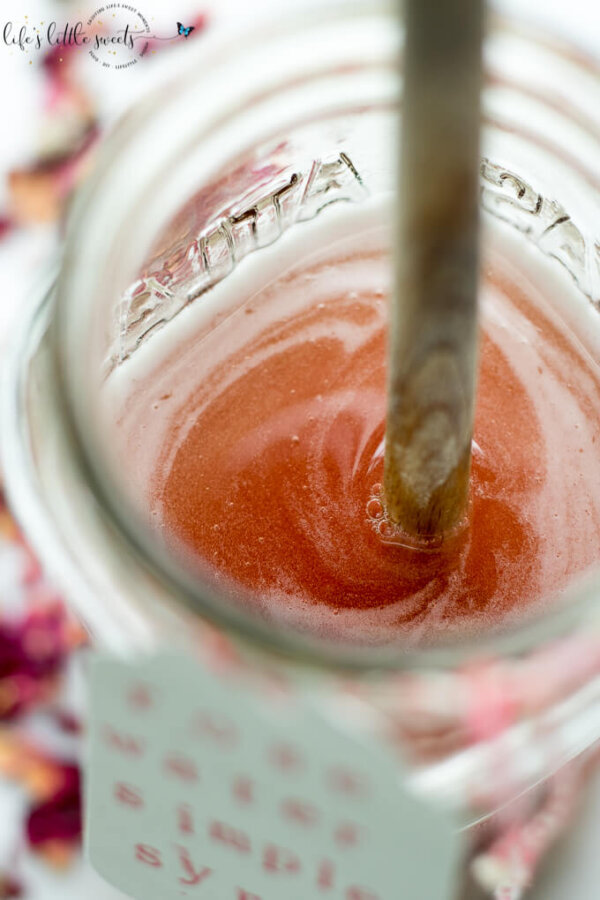 Rose Water Simple Syrup (Ingredient, Sugar) - Life's Little Sweets