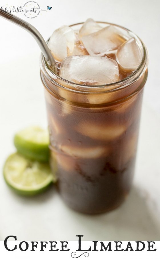 Coffee Limeade - Iced, Lime, Vegan, Gluten-Free - Life's Little Sweets