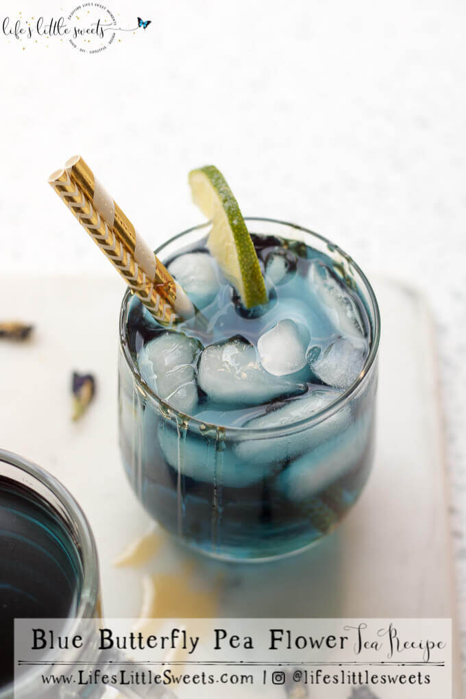 Butterfly Pea Flower Tea (Hot, Cold) - Galaxy - Life's Little Sweets