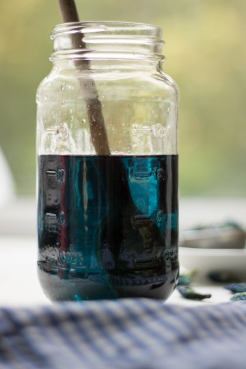 Blue Butterfly Pea Flower Simple Syrup - Galaxy Simple Syrup - Life's ...