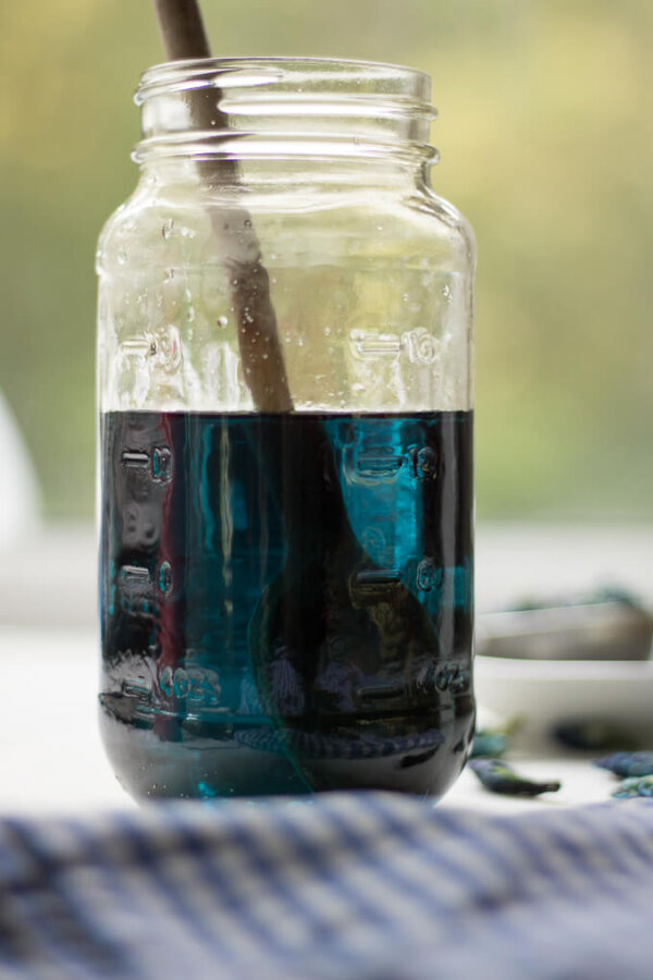 Blue Butterfly Pea Flower Simple Syrup - Galaxy Simple Syrup - Life's ...
