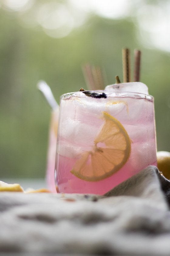 Blue Butterfly Pea Flower Lemonade - Life's Little Sweets