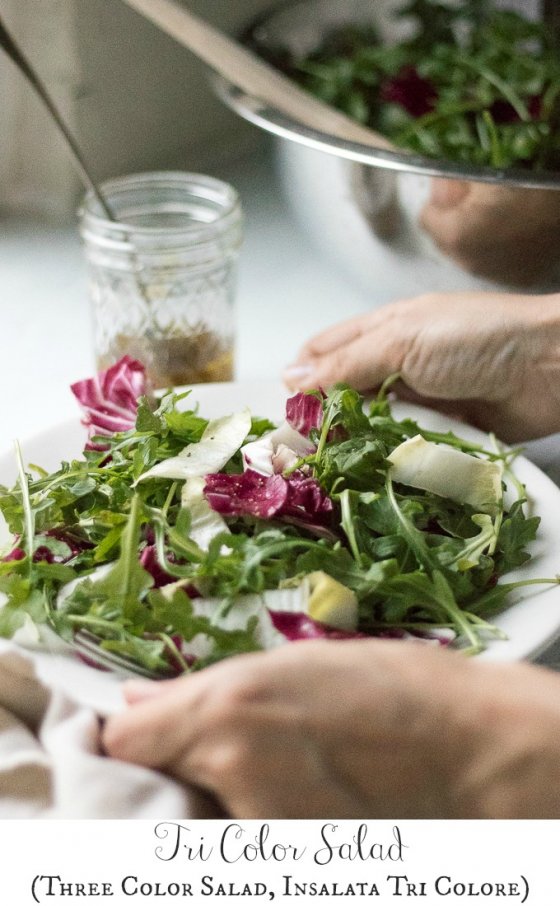 Tri Color Salad (Insalata Tri Colore) - Life's Little Sweets