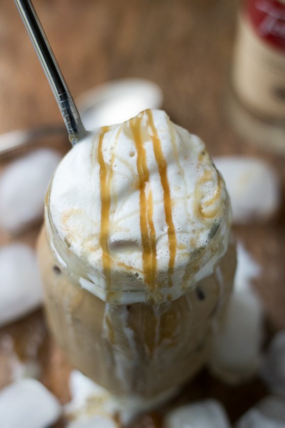 White Chocolate Caramel Cafe Mocha (Hot & Iced) - Life's Little Sweets