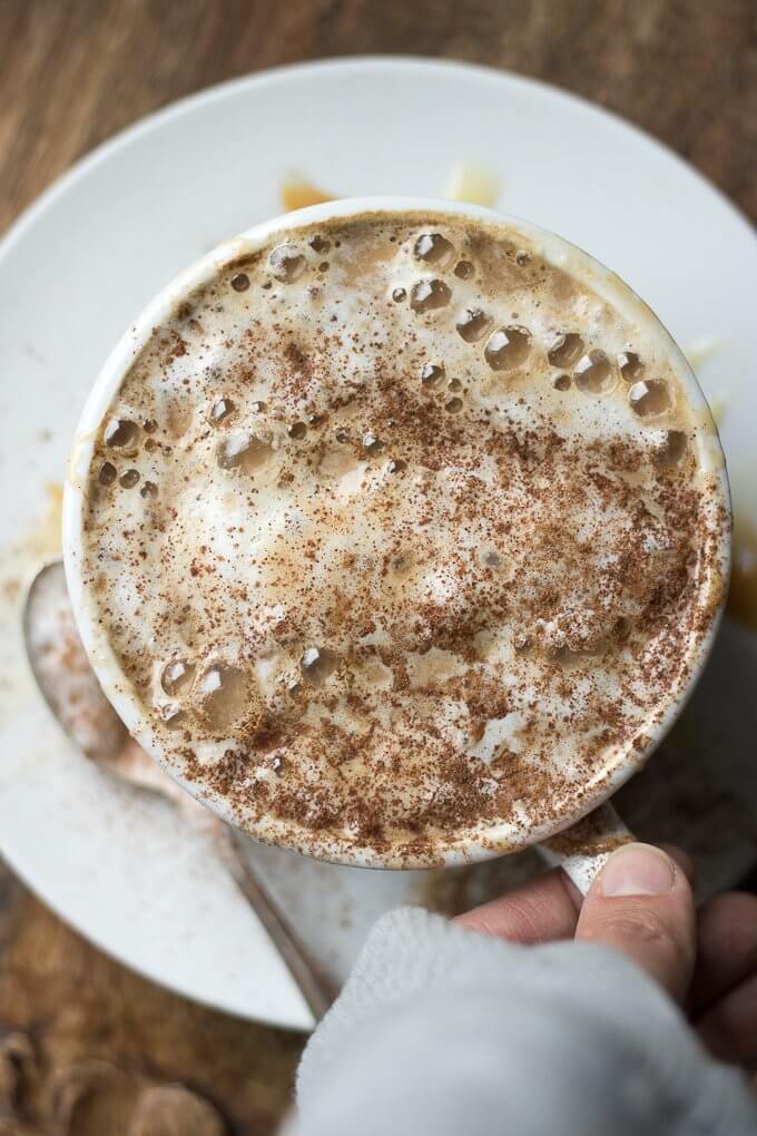 White Chocolate Caramel Cafe Mocha (Hot & Iced) - Life's Little Sweets