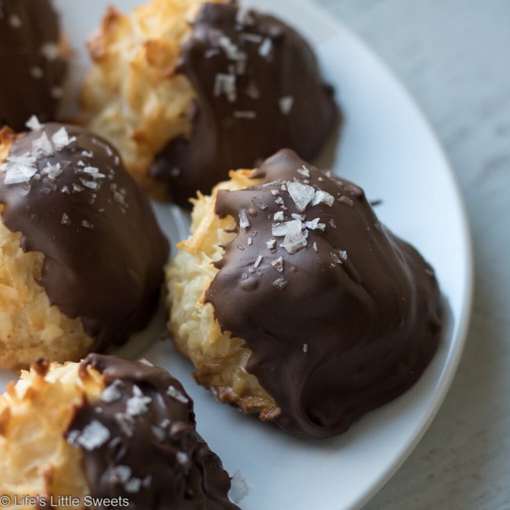 Coconut Macaroons (Sweetened Condensed Milk, Coconut Flakes, Egg ...