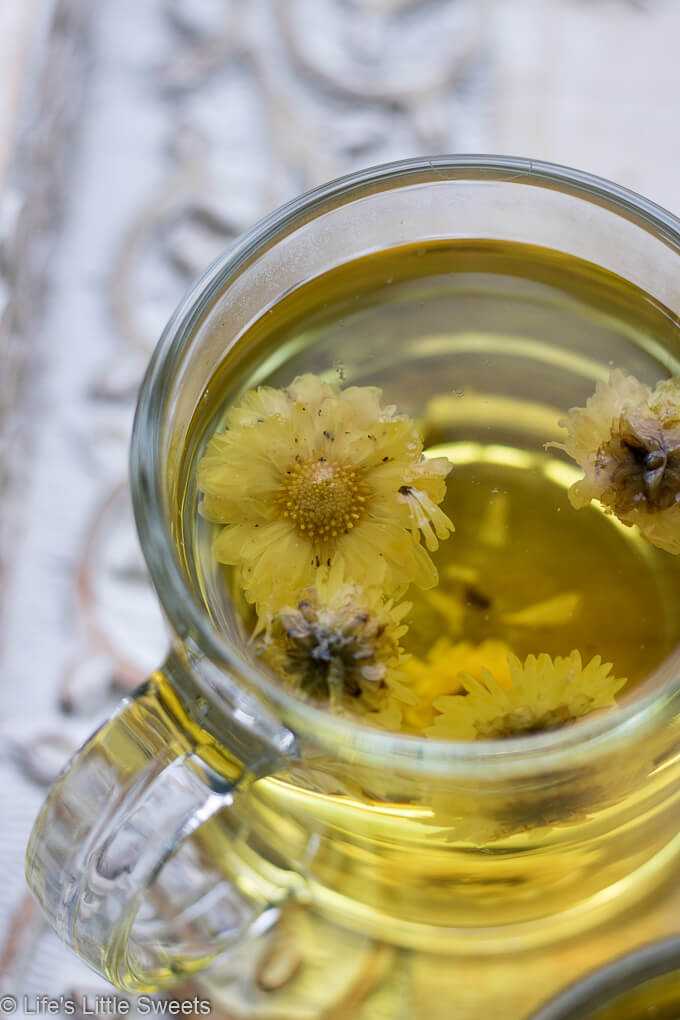 How to Make Chrysanthemum Flower Tea - Life's Little Sweets