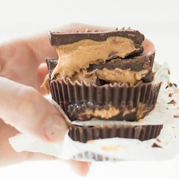 Nut Butter Cups (Dairy-Free, Refined Sugar Free, Gluten Free, Healthy ...