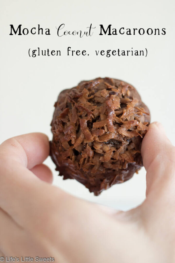 Mocha Coconut Macaroons (Espresso powder, Cocoa Powder, Coconut) - Life ...