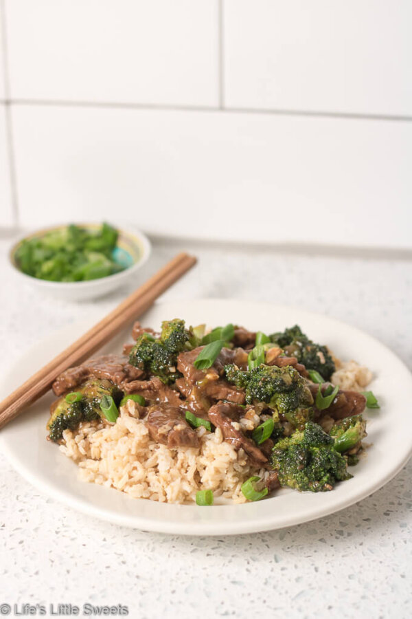 Homemade Beef and Broccoli over Brown Rice (Oyster Sauce, Soy Sauce ...