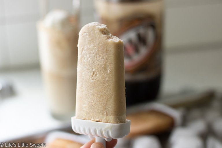 Root Beer Float Popsicles (Root Beer, Vanilla Ice Cream, Dessert ...