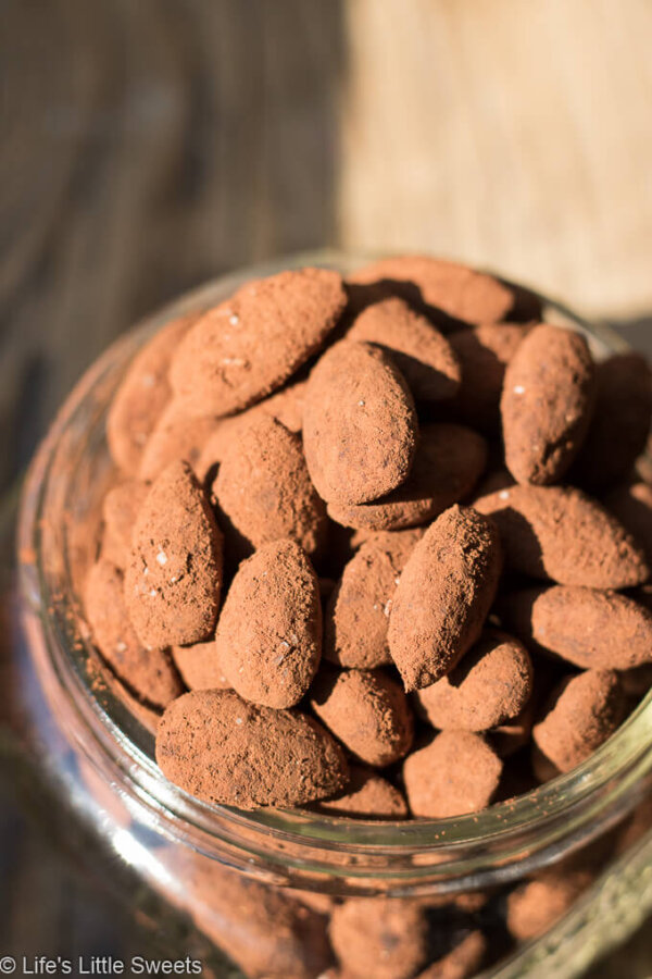 Cocoa Almonds (Maple Syrup, Cocoa Powder, Kosher Salt, Almonds) - Life ...