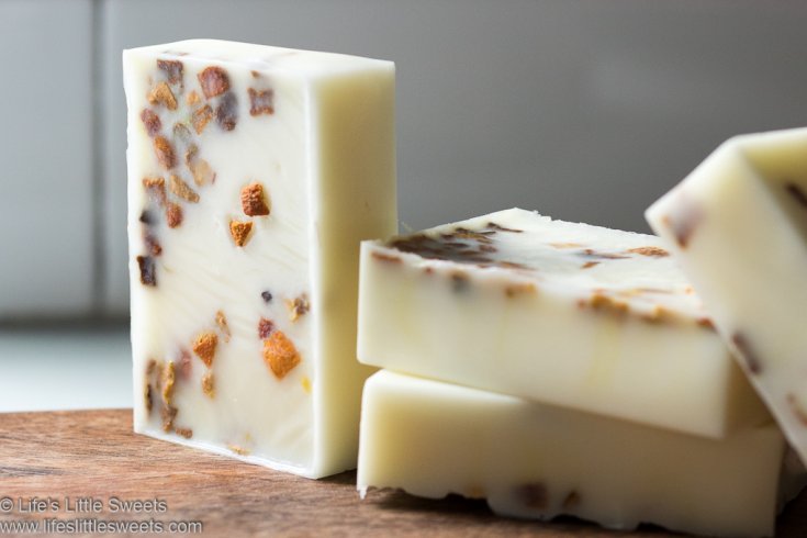 How to Make Orange Peel Soap (Homemade, Heat and Pour Method, Shea ...