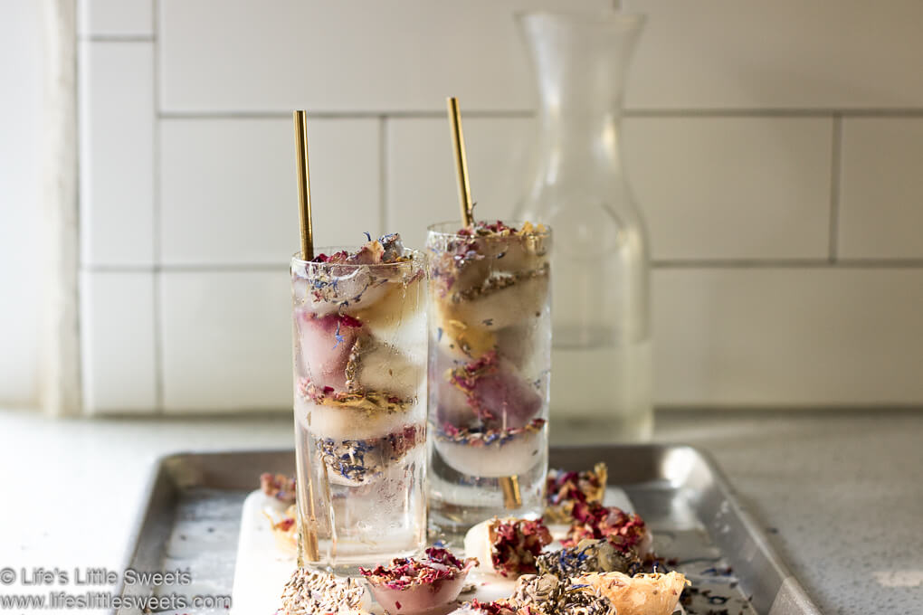 Flower Ice Cubes Story - Life's Little Sweets