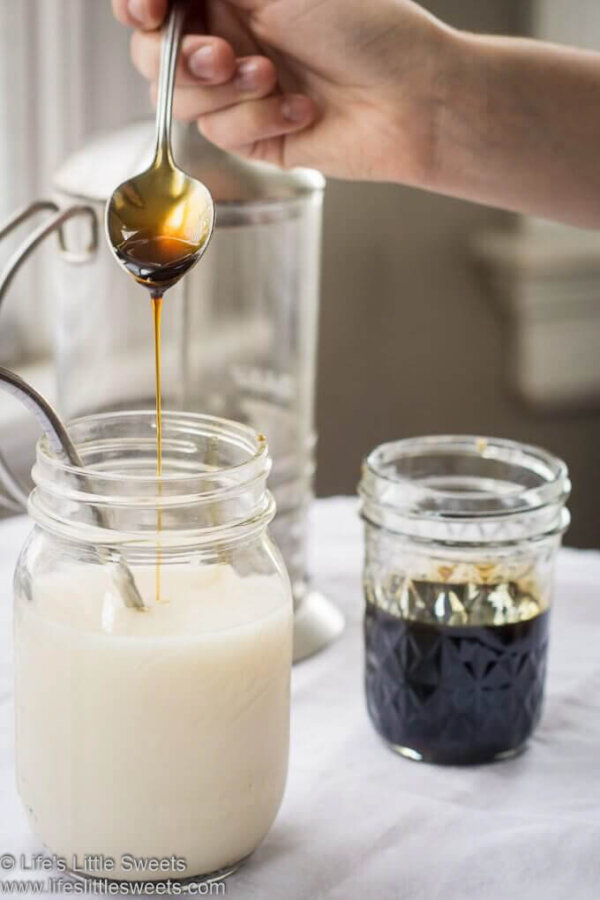 Oat Coffee Milk (Classic Rhode Island Drink) - Life's Little Sweets