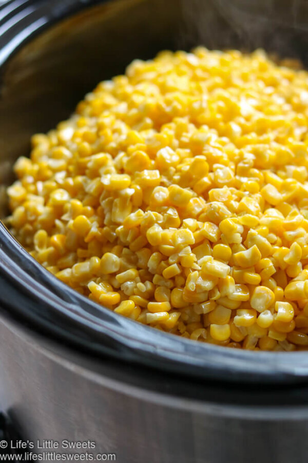 Slow Cooker Crock-Pot Butter Corn (Side) - Life's Little Sweets