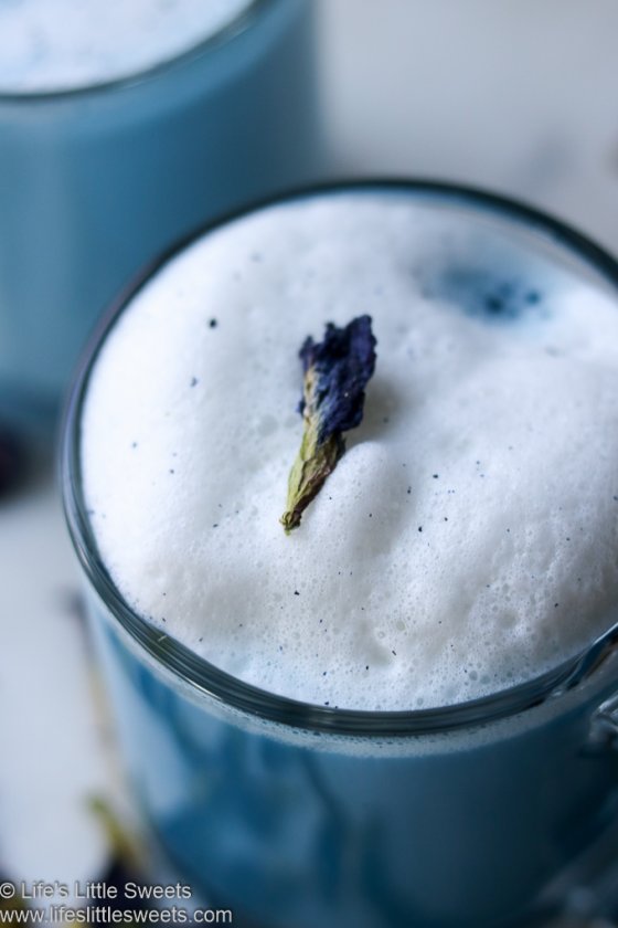 Blue Butterfly Pea Flower Tea Latte (Mermaid Latte) Life's Little Sweets