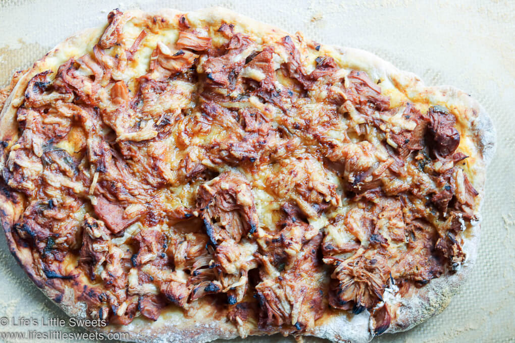 Jackfruit Pizza (Homemade Pizza Dough, Ready-Made Seasoned Jackfruit ...